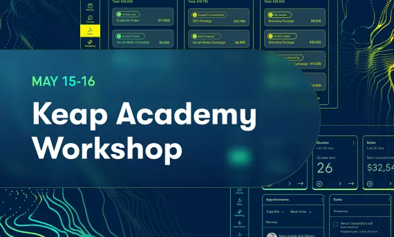Small Business Events & Webinars | Keap - Small Business CRM & Automation